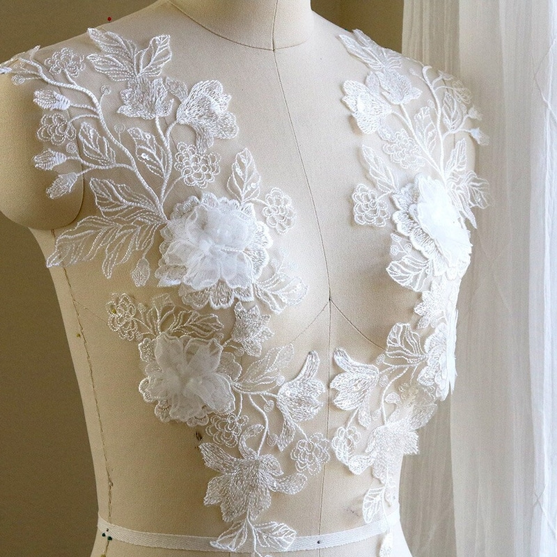 3d Lace Fabric - Etsy