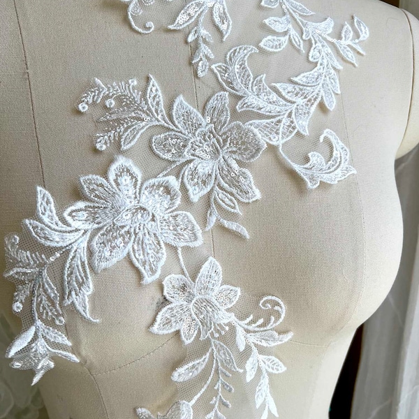 Lace Appliques for Wedding Dress - Etsy