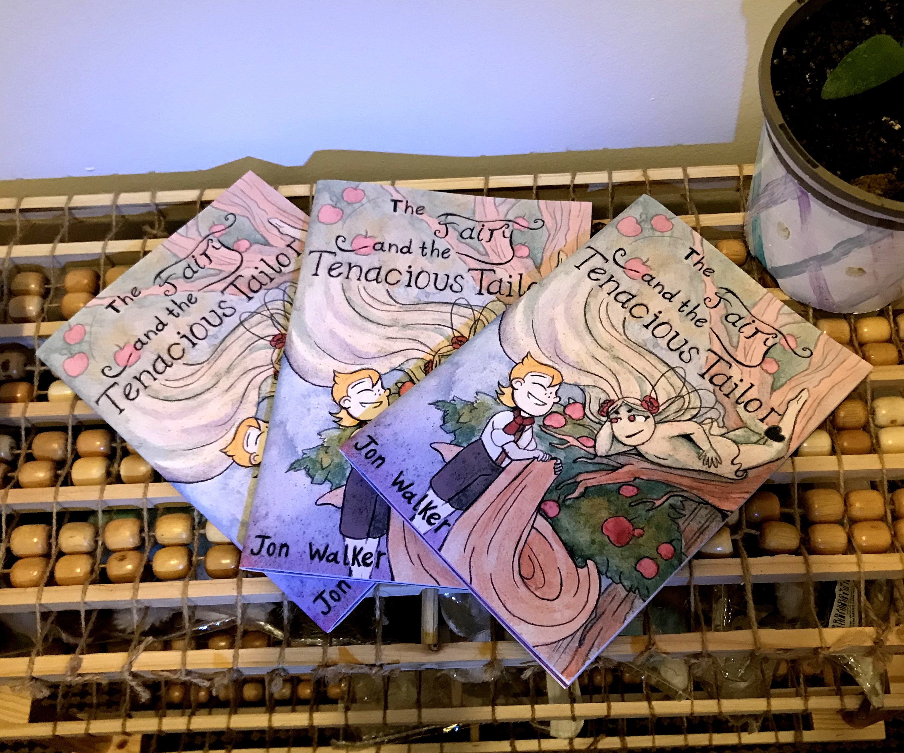 The Fairy and the Tenacious Tailor- Comic Book by Jon Walker - Etsy