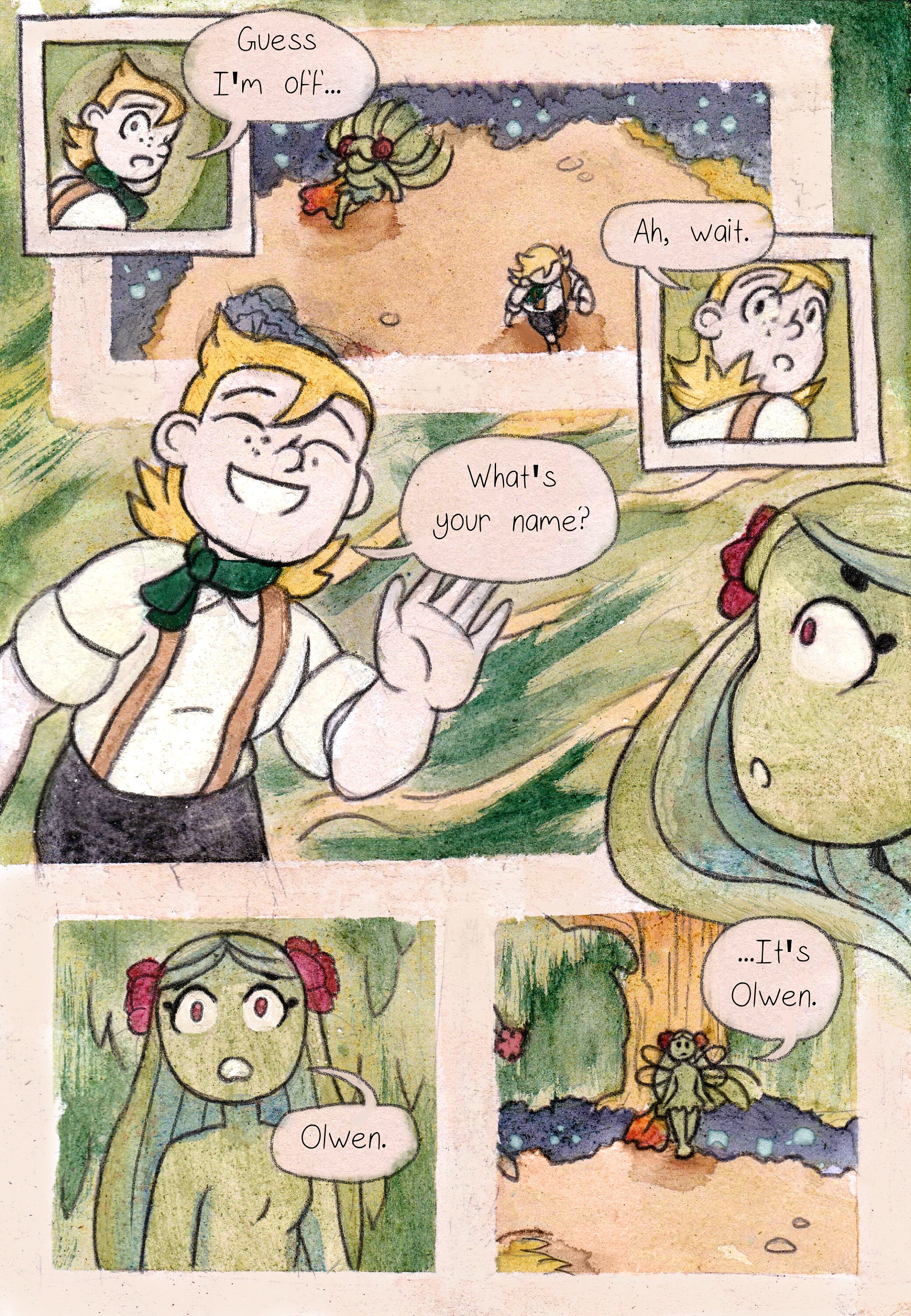 The Fairy and the Tenacious Tailor- Comic Book by Jon Walker - Etsy