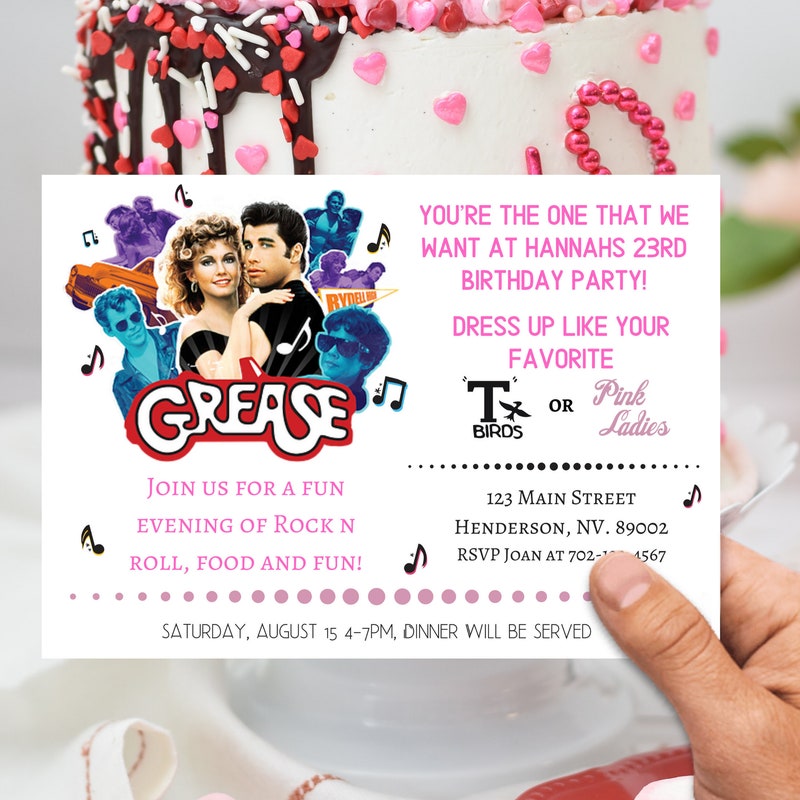Grease Party - Etsy