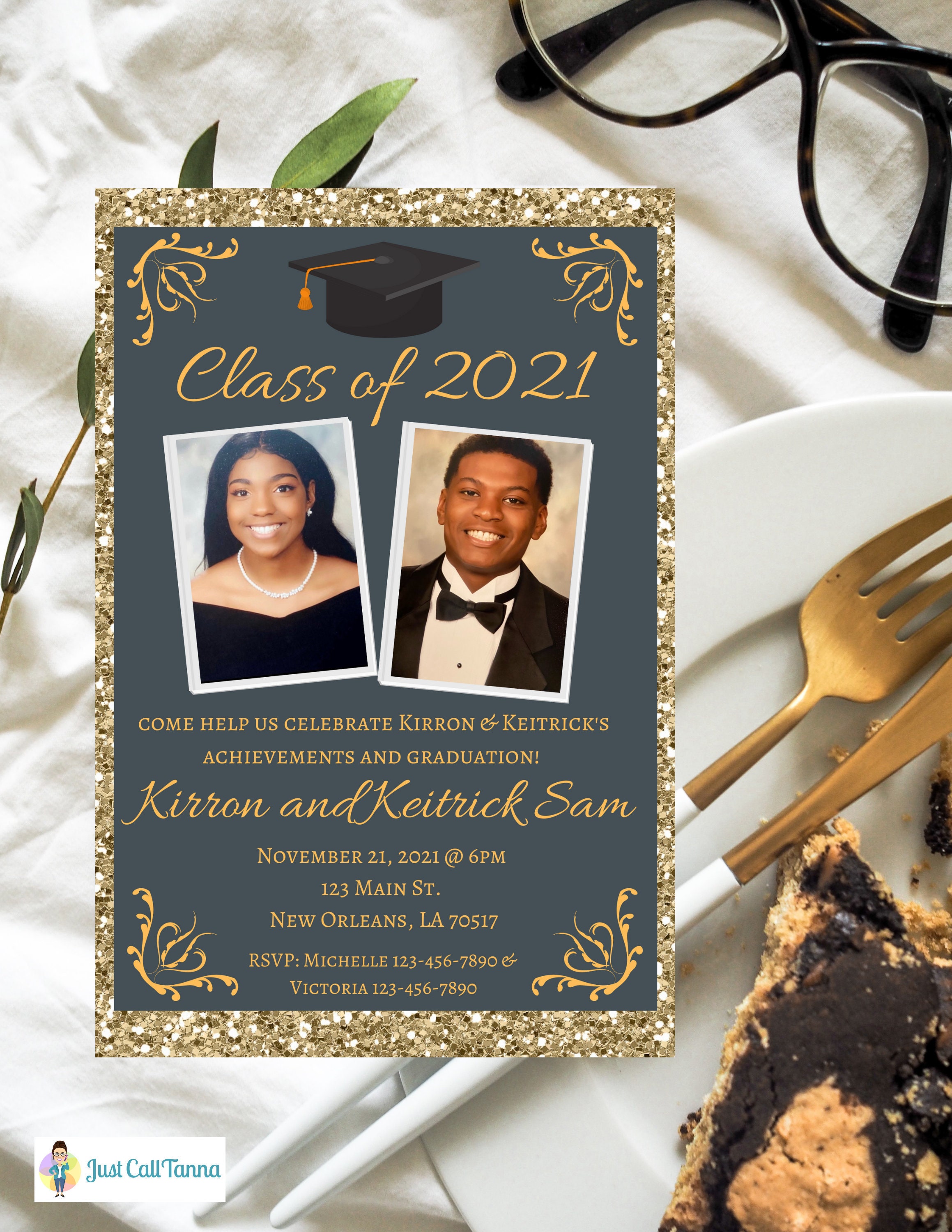 Graduation Invitation Announcement Grad Invite G10 Adventure Awaits ...