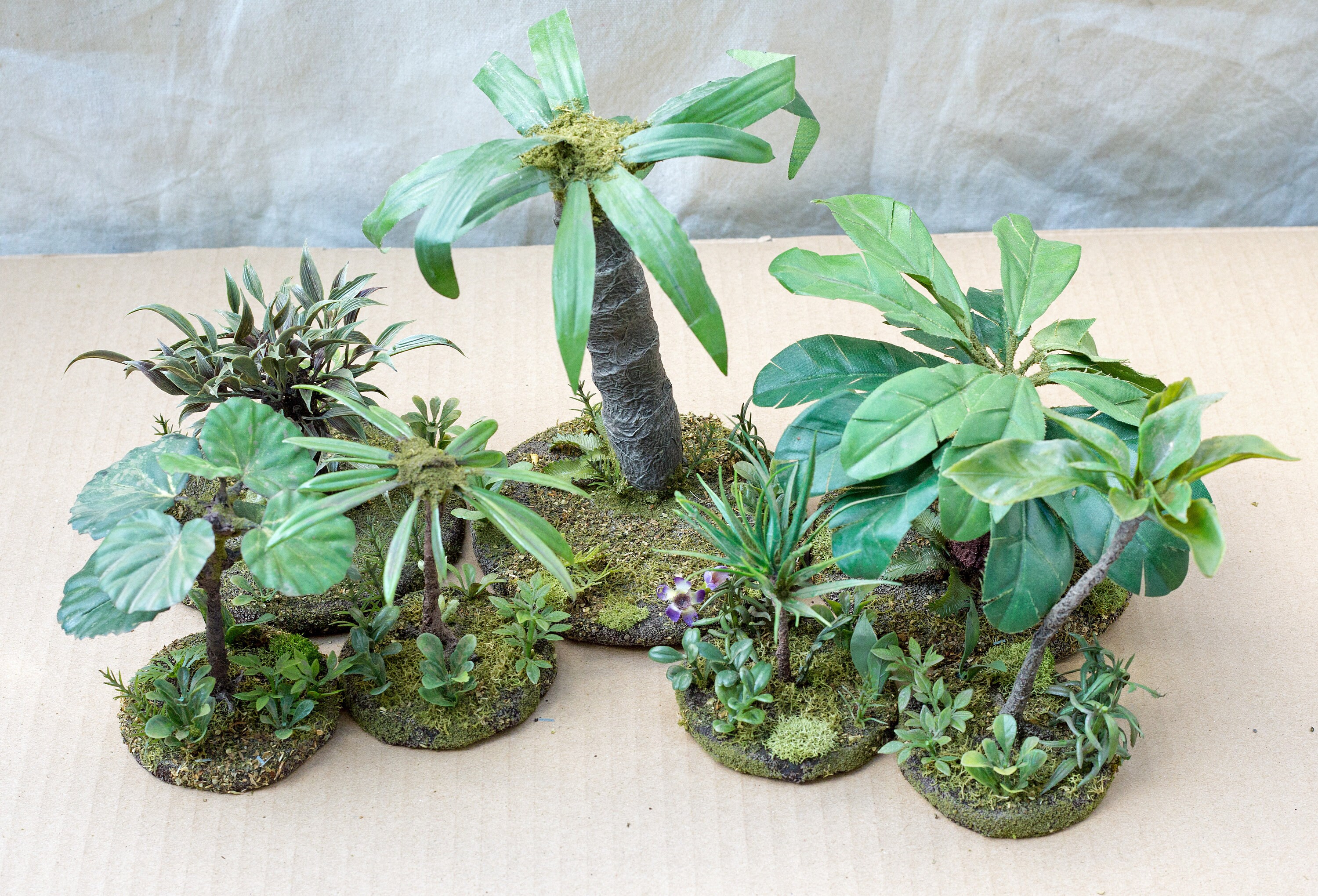 Massive Jungle Grove Jungle Trees for Miniature War Gaming & RPG ...