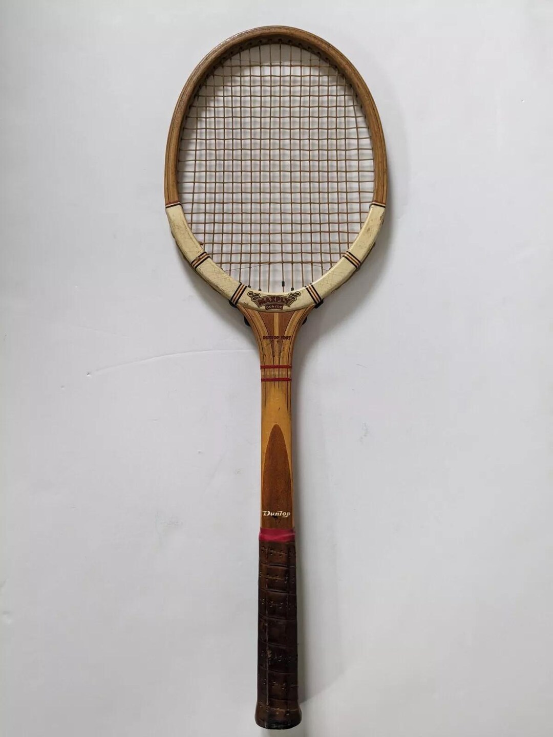 Vintage Dunlop Fort Maxply Wooden Tennis Racket Made in England - Etsy