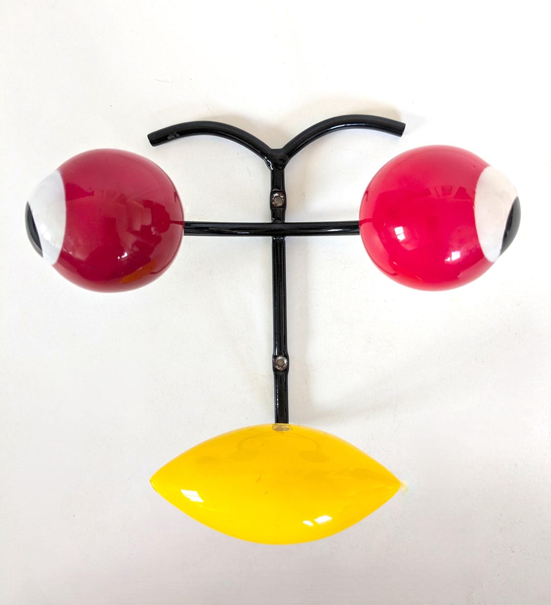 Vintage Pylones Black Metal Design Wall Coat Hook - Etsy UK