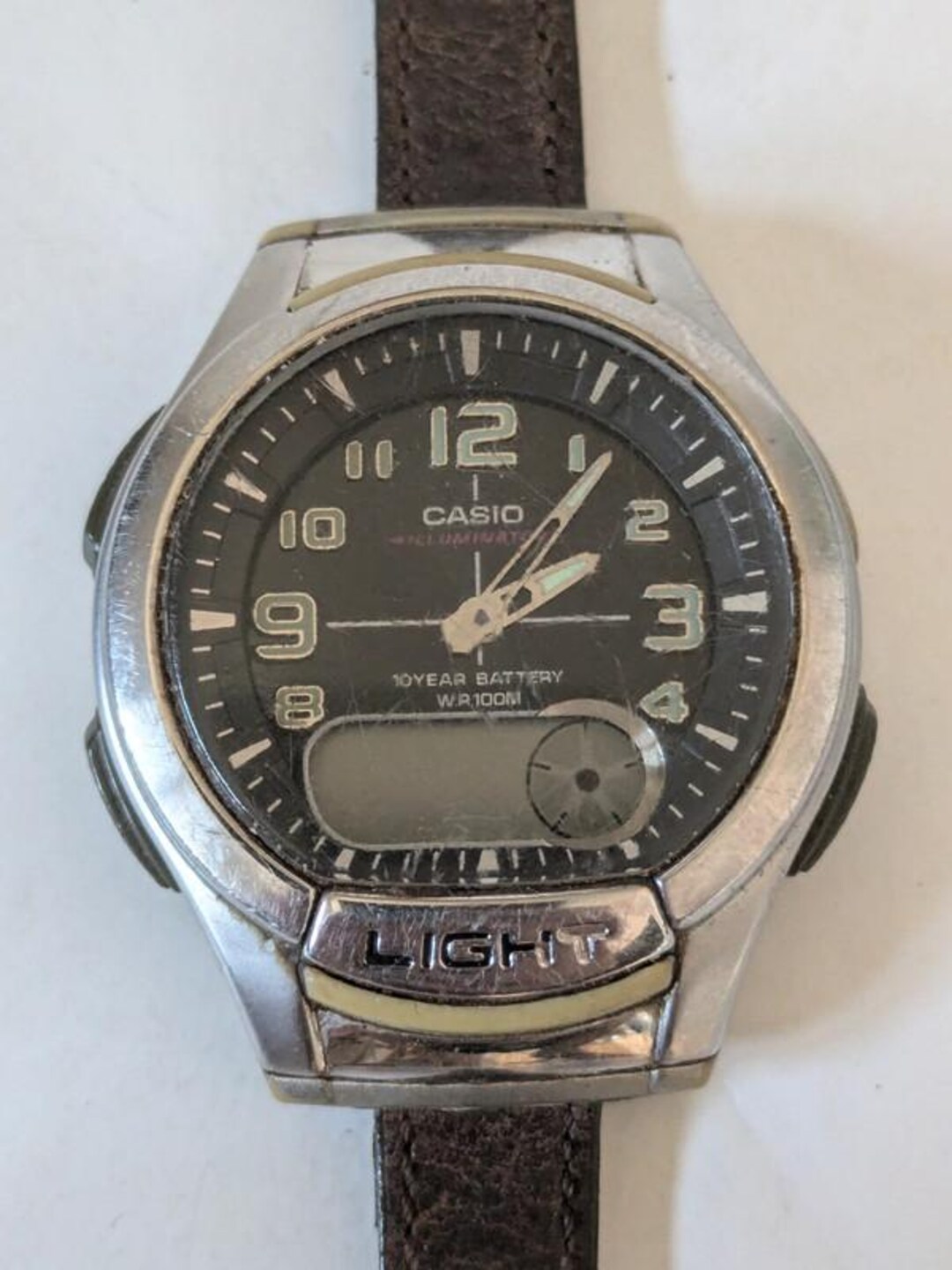 Casio Telememo 30 Watch 3793 AQ-180W for Parts or Repair - Etsy