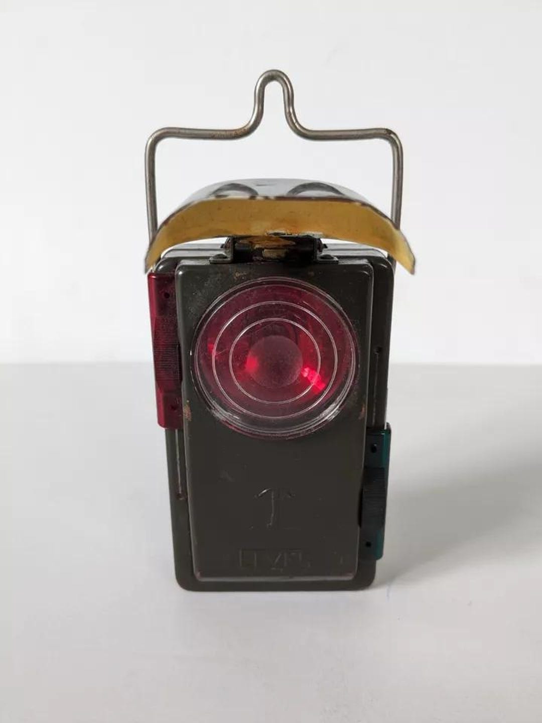 Vintage Swiss Army ELVES Signal Morse Code Military Flashlight Handheld ...