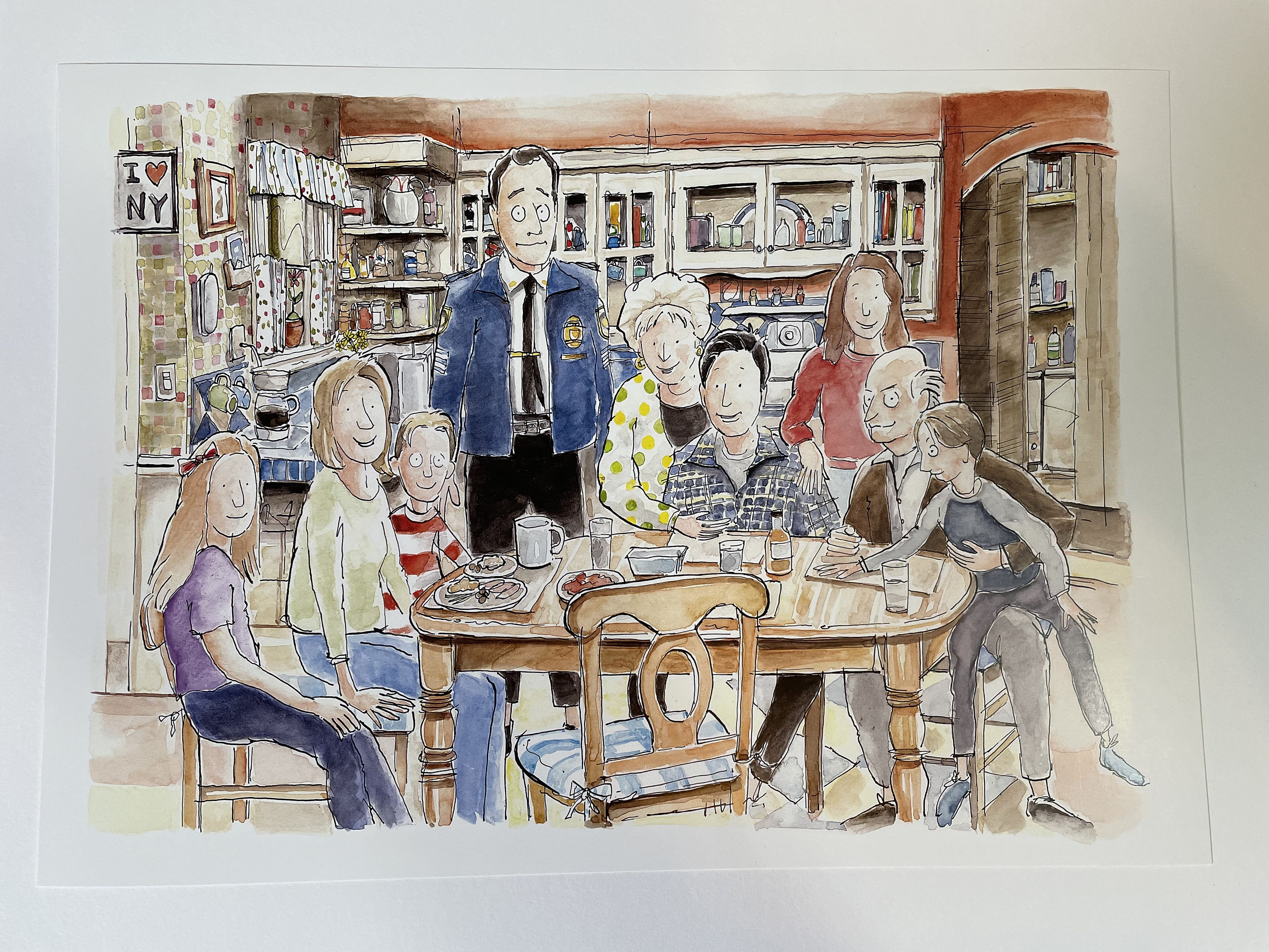 The Barones A3 Sized Quality Print Inspired by the Hit Show Everybody ...