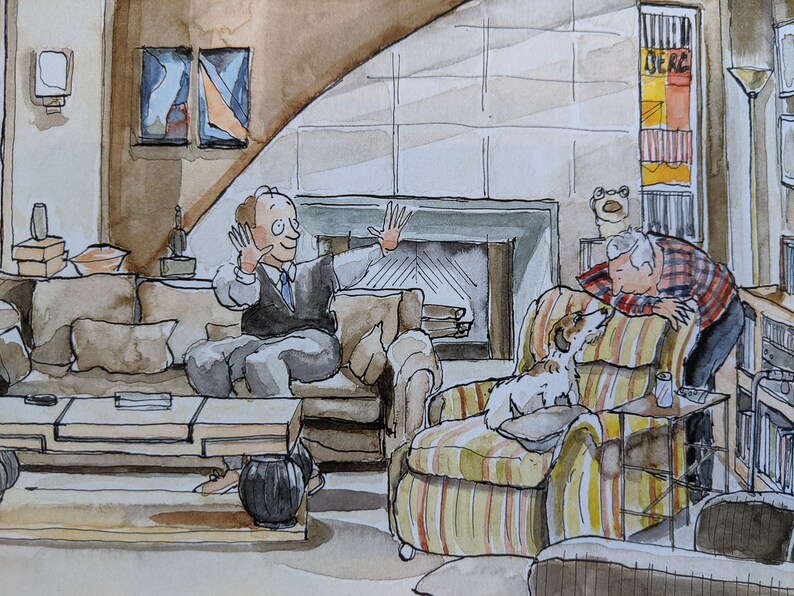 A3 Print Sherry Niles Inspired by the Hit TV Show Frasier | Etsy