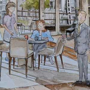 A3 Print Sherry Niles? Inspired by the Hit TV Show Frasier - Etsy