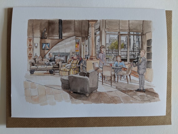 A5 Greeting Card Sherry Niles Inspired by Hit Tv Show Frasier | Etsy