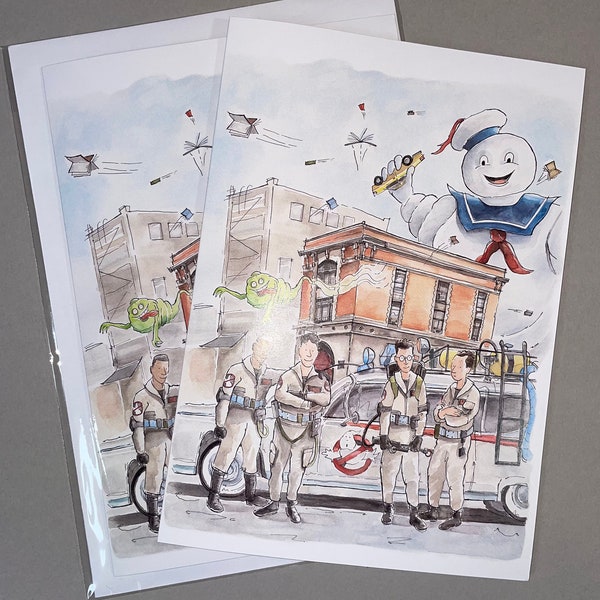 Ghostbusters Birthday Card - Etsy UK