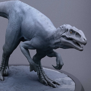 Raptor Level 1 V6 Premium Dnd Miniature Mini Fighter Warrior | Resin 3D ...