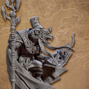 Ratfolk Mage Druid Warlock Premium Dnd Miniature Mini Figure Figurine ...