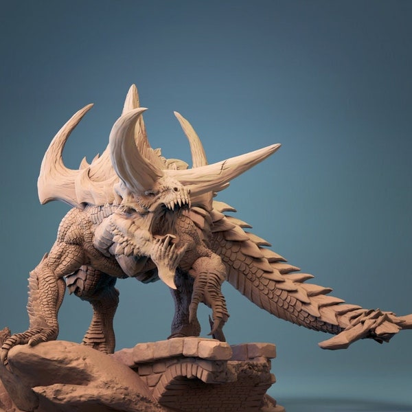 Tarrasque Miniature - Etsy