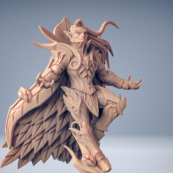 Elf Mage Miniature - Etsy