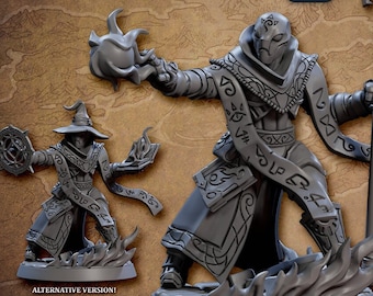 Magus the Wizard Barbarian Sorcerer NPC Tabletop Gaming D&D Dungeons ...