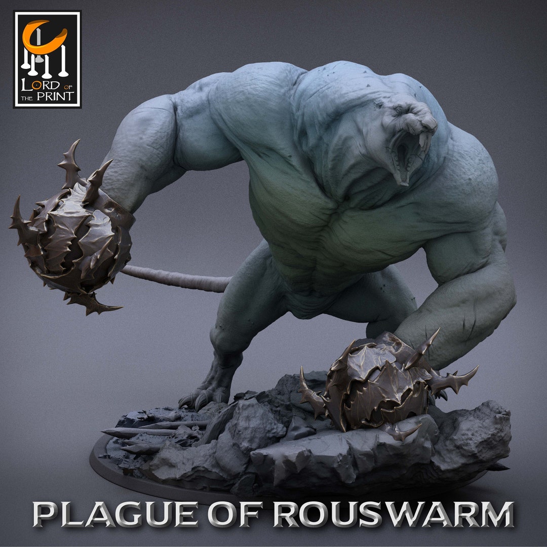 Ratfolk Monster Dnd Miniatures Compatible With 28mm 32mm Fantasy Minis ...