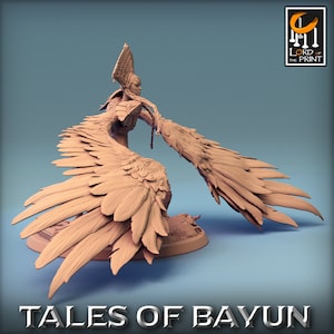 Female Harpy V3 Premium Dnd Miniature Mini Fighter Warrior Sanded ...