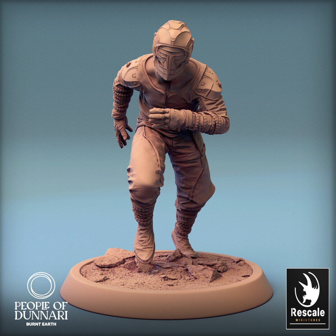 Assassin Rogue V6 Dnd Miniatures Compatible With 28mm 32mm Fantasy ...
