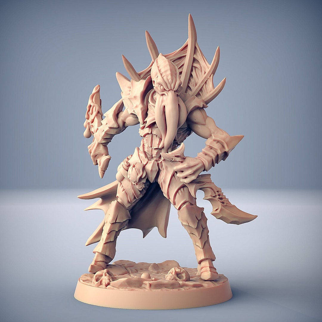 Mindplayer Rogue C Premium Dnd Miniature Mini | Resin 3D Printed ...