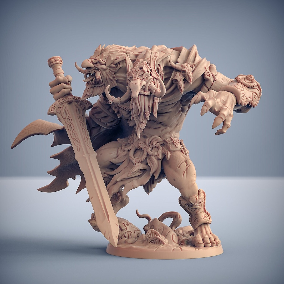 Dnd Vampire Miniature Ogre | Gladiator | Monster | Male | Troll | Giant ...