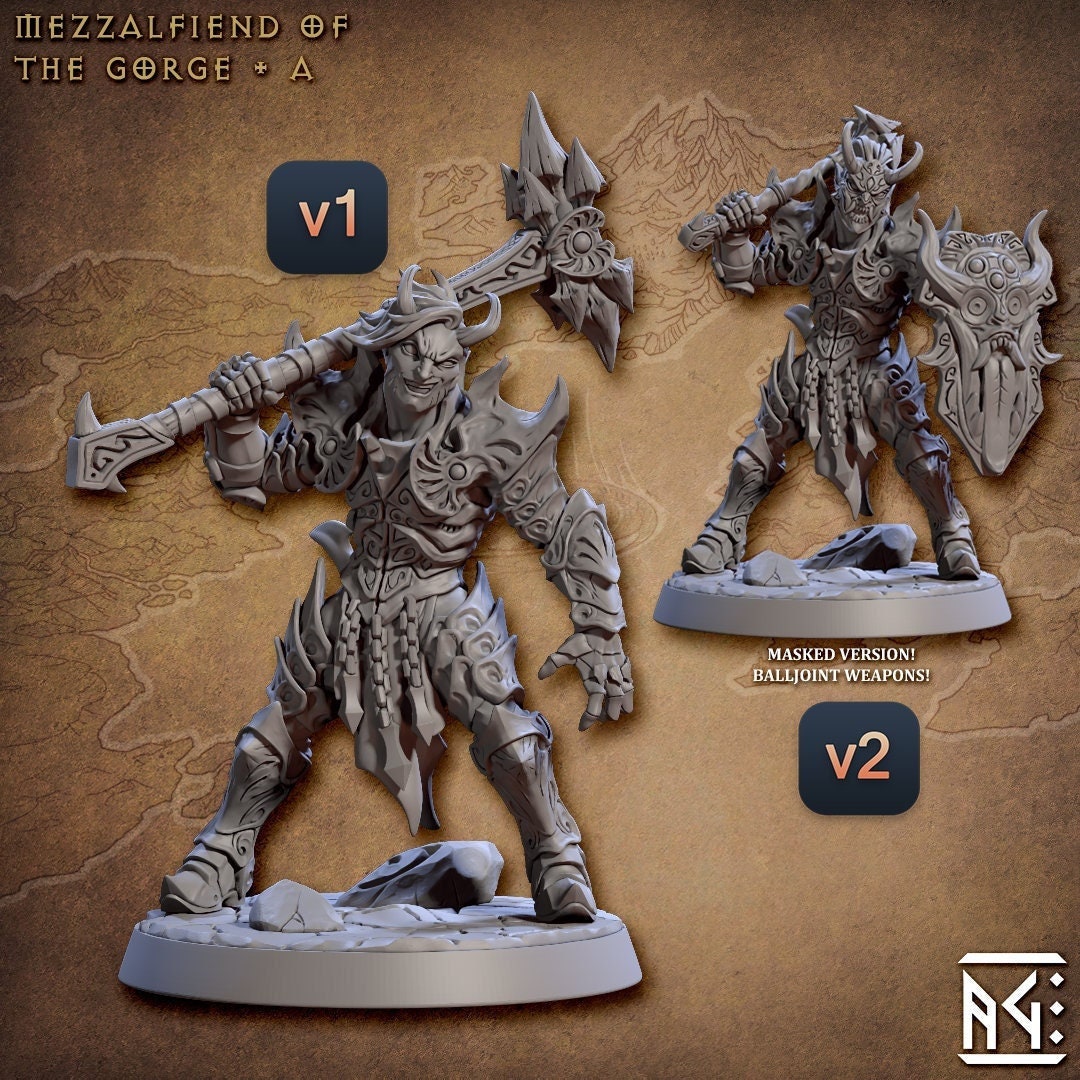 Tiefling Cleric Premium Dnd Miniature Mini 28mm 32mm | Devil Demon ...