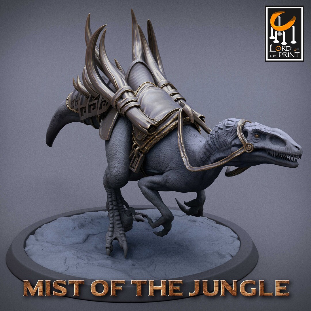 Raptor Level 2 V3 Premium Dnd Miniature Mini Fighter Warrior | Resin 3D ...