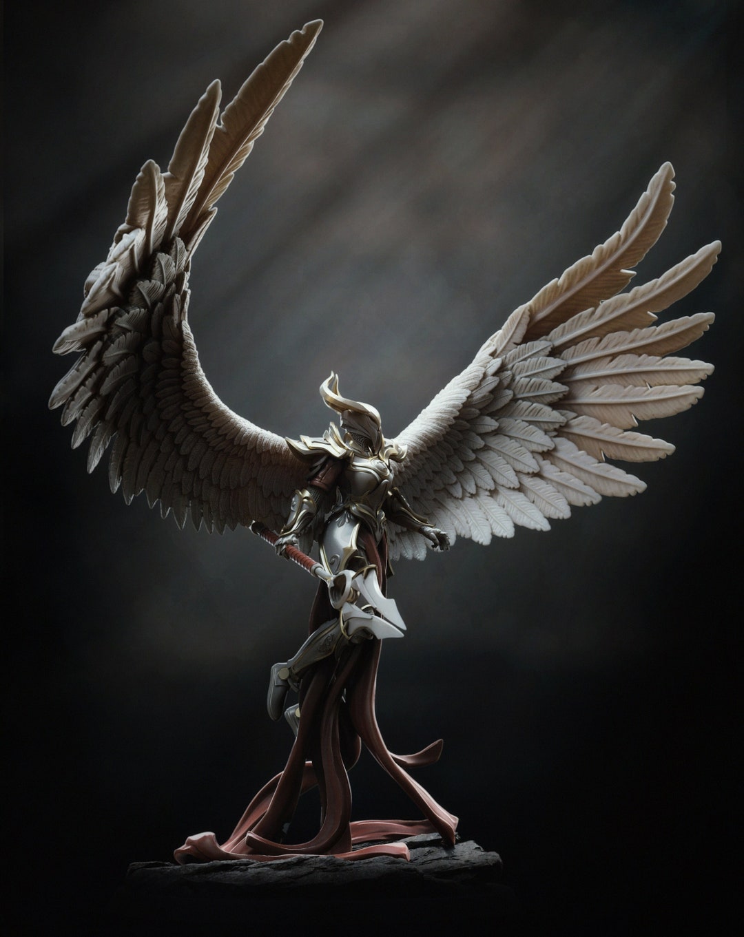 Aasimar Paladin Angel Premium Dnd Miniature Mini Archangel Celestial ...