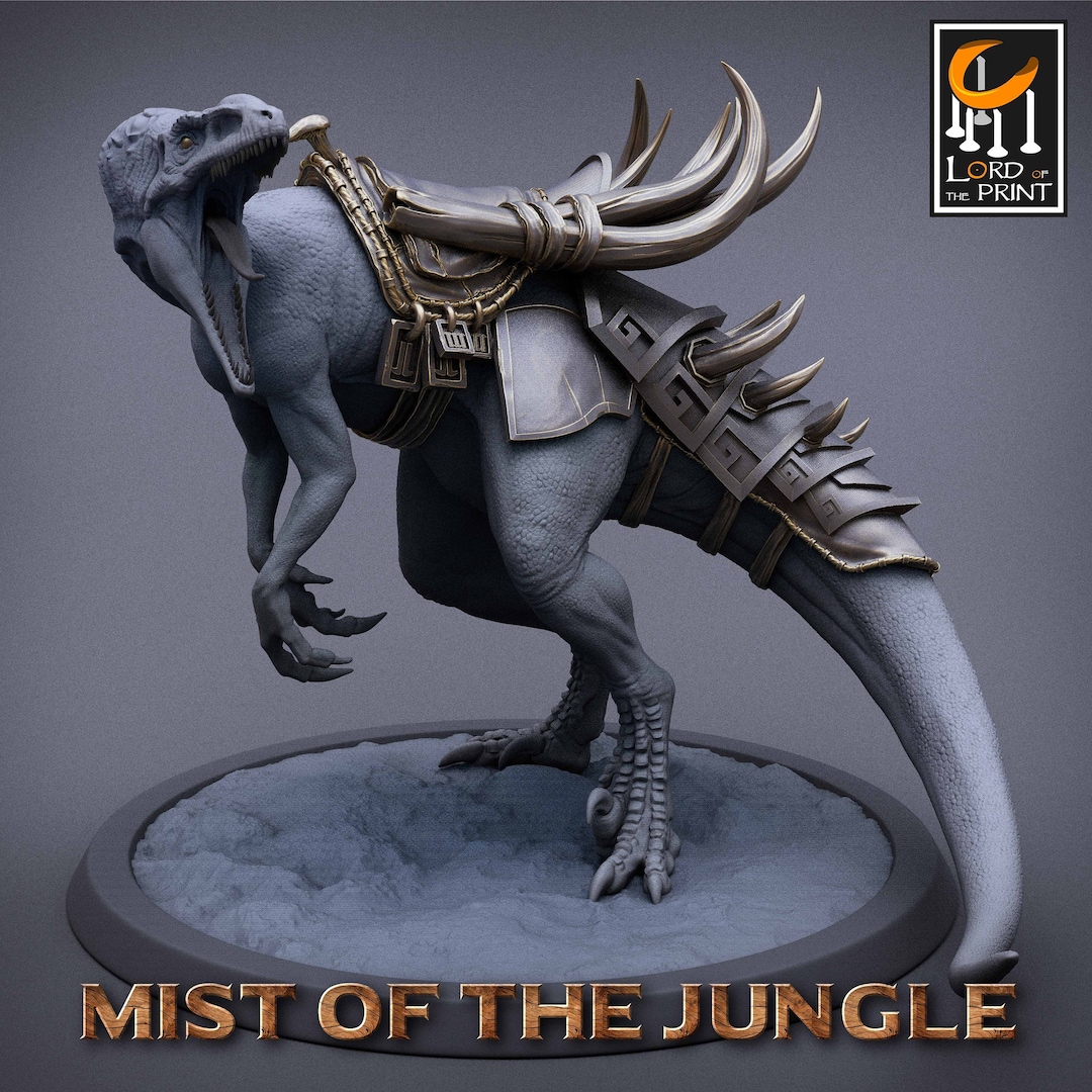 Raptor Level 1 V8 Premium Dnd Miniature Mini Fighter Warrior | Resin 3D ...