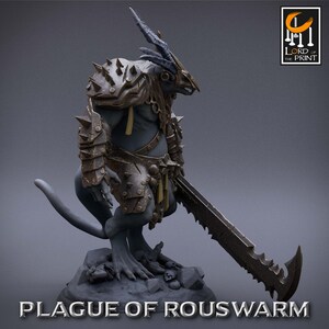General Ratfolk Premium Dnd Miniature Mini Rat Folk Mousefolk Mouse ...