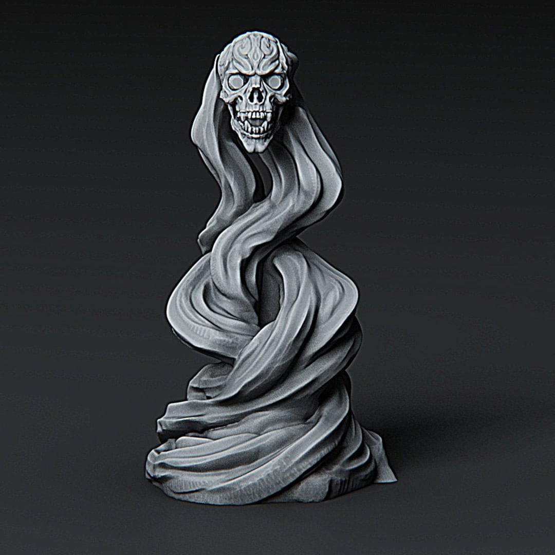 Demilich Demi Lich Dnd Miniature Mini 28mm 32mm up to 100mm 60014 - Etsy
