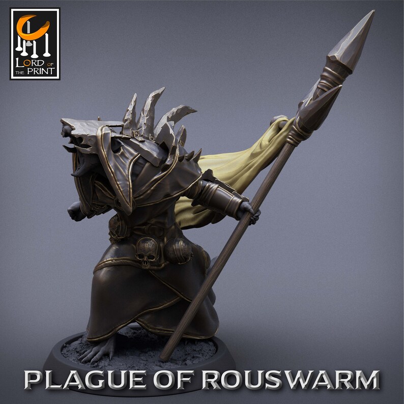 Ratfolk Paladin V11 Premium Dnd Miniature Mini Rat Folk - Etsy