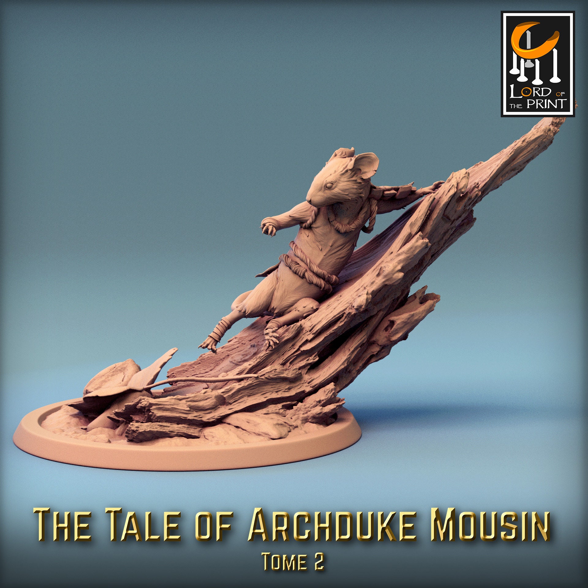 Sliding Mousefolk Dnd Miniatures Compatible With 28mm 32mm Fantasy ...