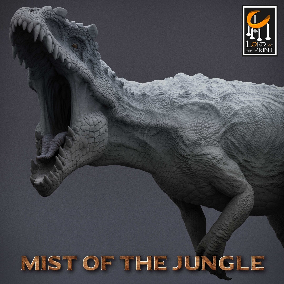 T-rex Tyrannosaurus Rex Dinosaur Premium Dnd Miniature Mini | Monster ...