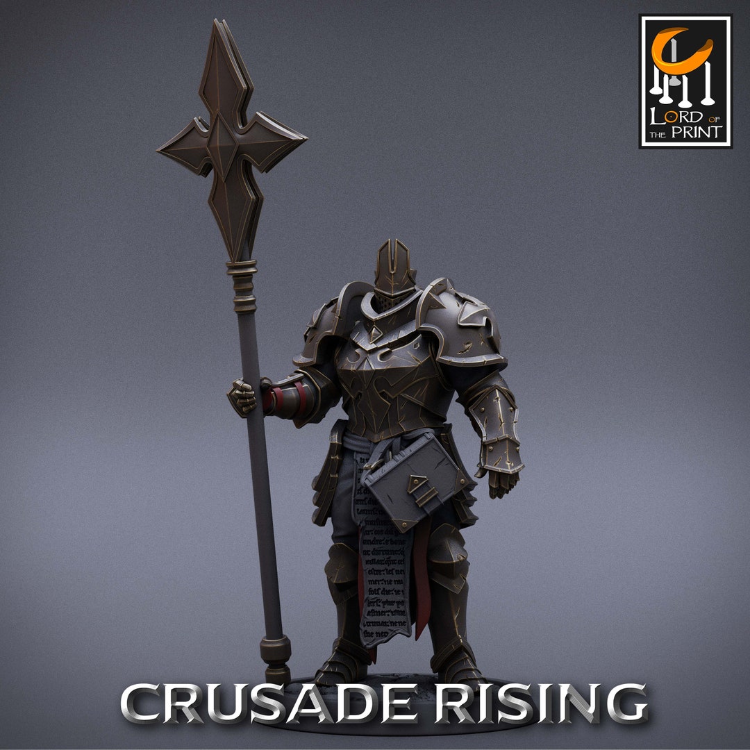 Knight Cleric Oathbreaker Paladin V12 Premium Dnd Miniature Mini ...