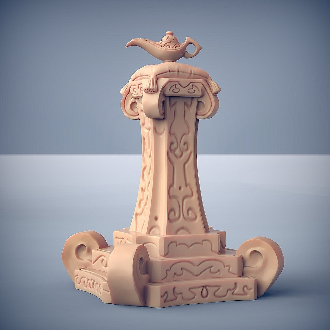 Magic Lamp Altar Premium Dnd Decor Props Miniature Mini Figure Figurine ...