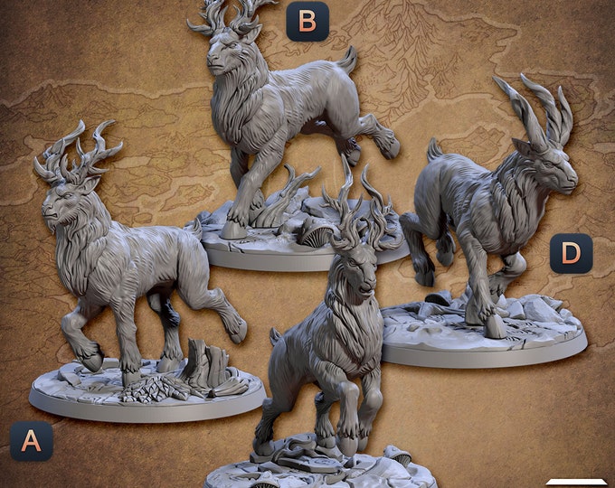 DEER MOOOSE ELK 1:87 Scale 12/24pcs Figure Animals Set Family Miniature ...