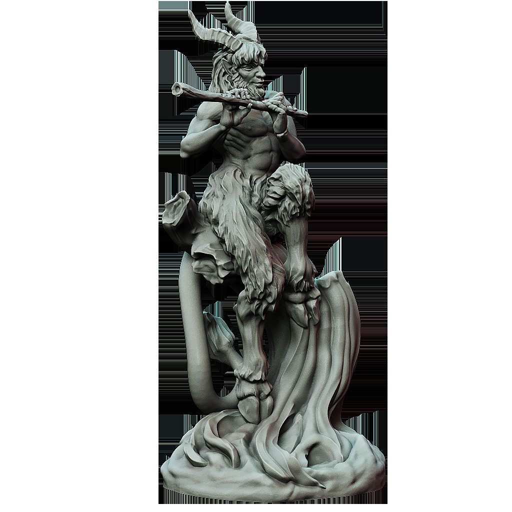 Satur the Demon Premium 3D Printed Fantasy Tabletop - Etsy