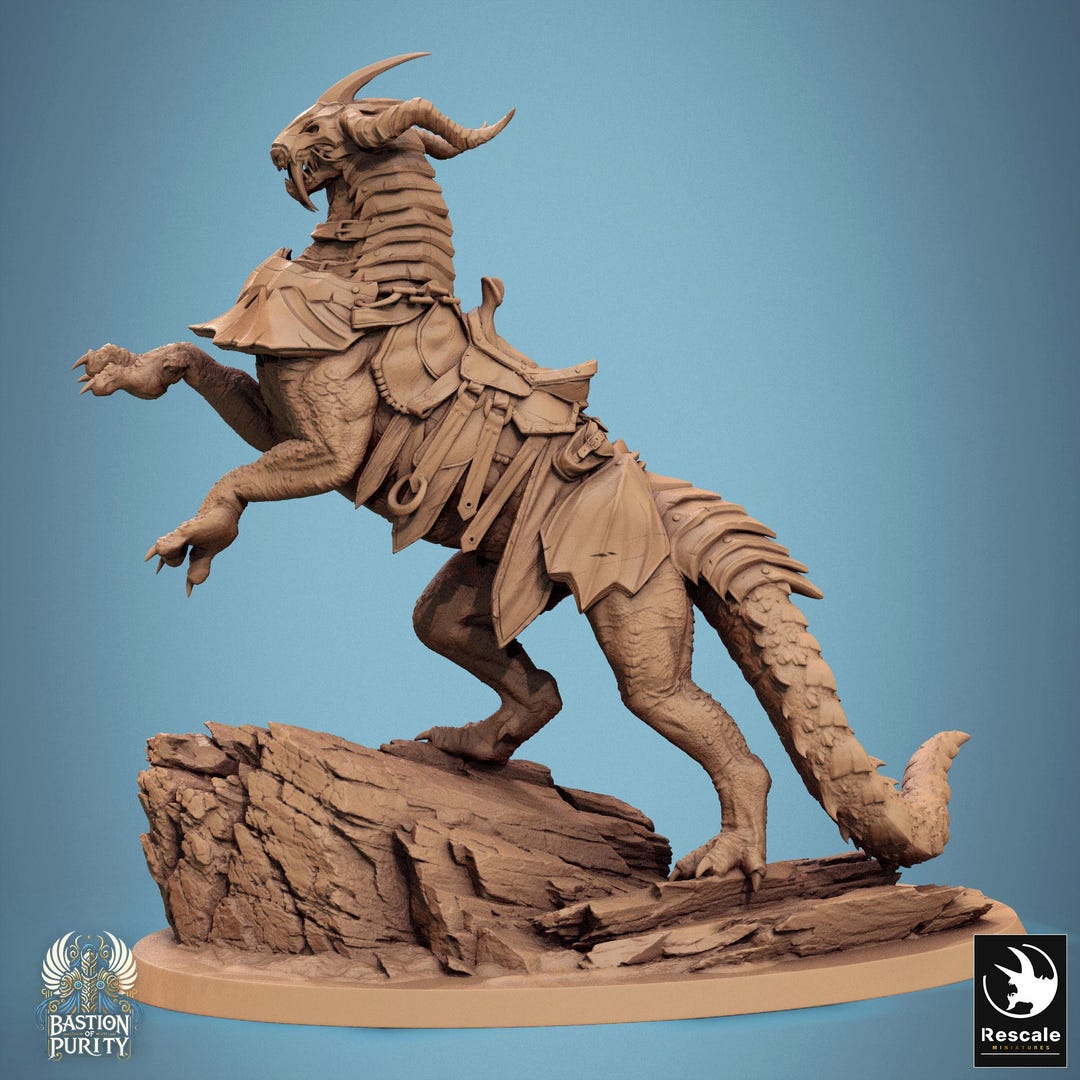 Armored Sabertooth Tiger V5 Premium Dnd Miniature Mini | Resin 3D ...