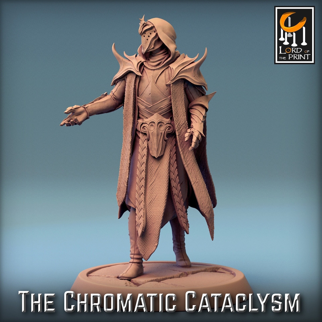 Cultist Sorceress A Premium Dnd Miniature Mini Figure Figurine | 28mm ...