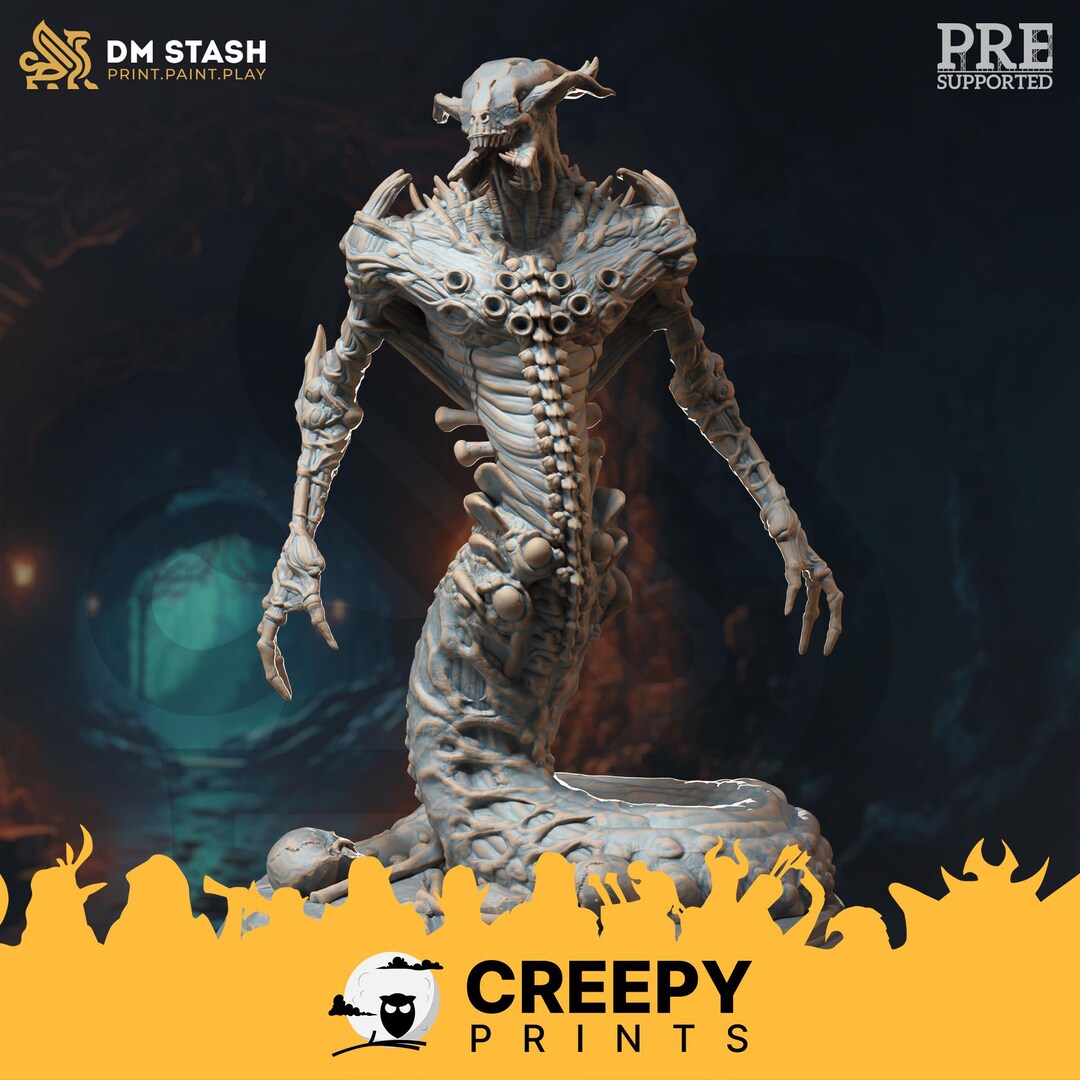 Snakefolk Alien Dnd Miniatures Compatible With 28mm 32mm Tabletop ...