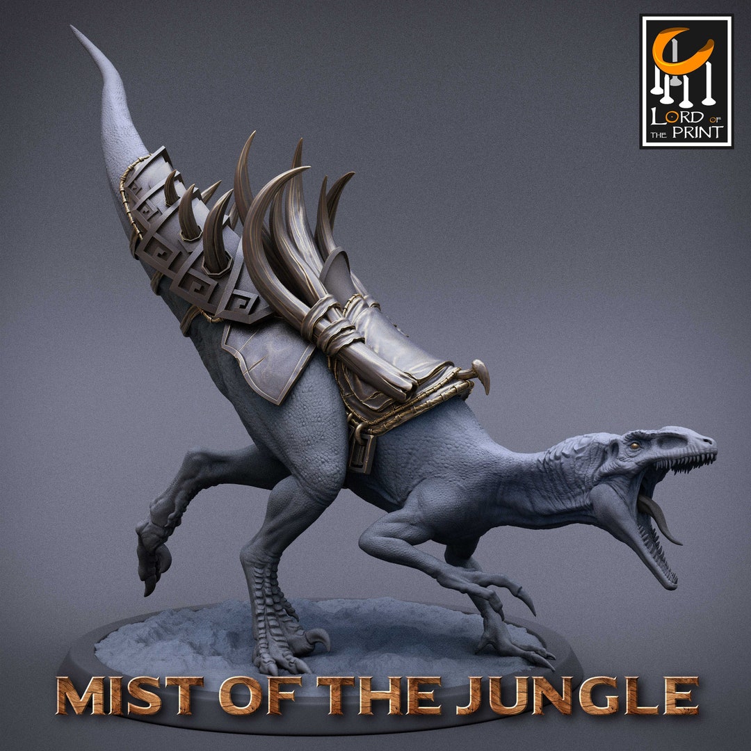 Raptor Level 2 V1 Premium Dnd Miniature Mini Fighter Warrior | Resin 3D ...
