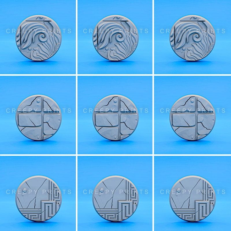 25mm Miniature Bases - Etsy