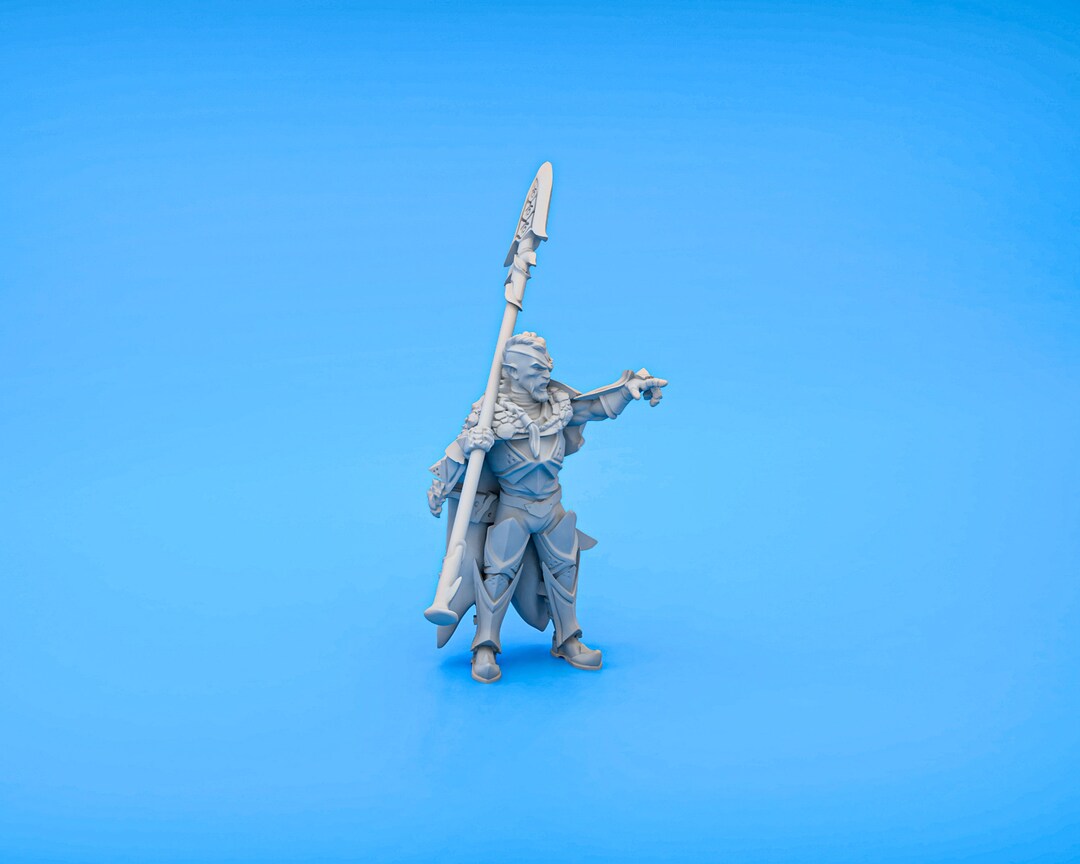 Pikenier Speer v10 Paladin Knight Premium dnd Miniatur Mini Krieger ...