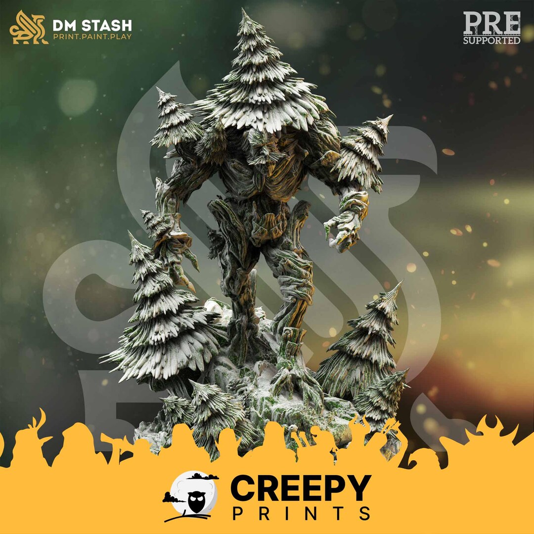 Ent Dnd Miniatures Compatible With 28mm 32mm Tabletop Fantasy Minis ...