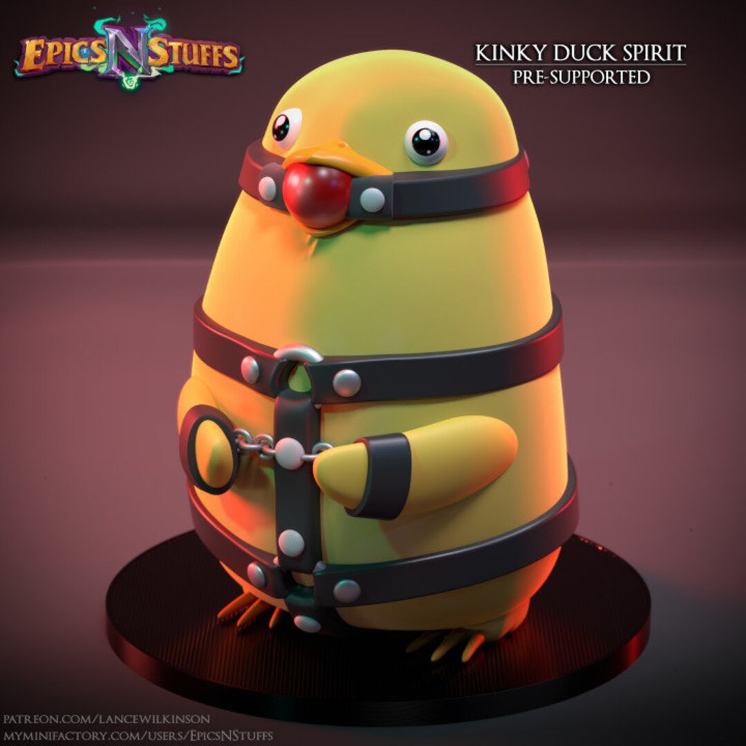 Duck Spirit Premium Dnd Miniature Mini | 28mm 32mm to 100mm | Resin 3D ...