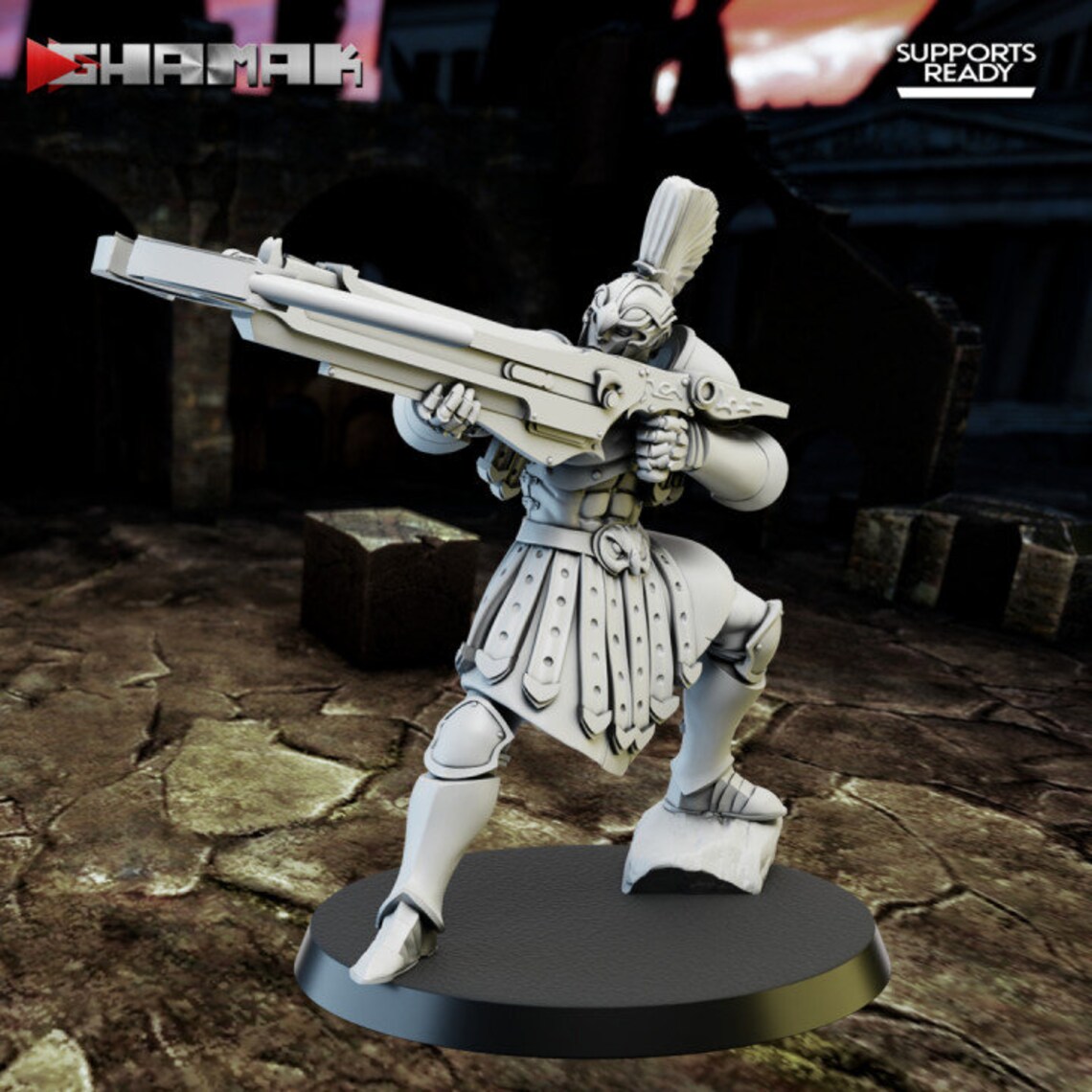 Spartan Heavy Crossbow V3 Premium 3D Printed Tabletop - Etsy