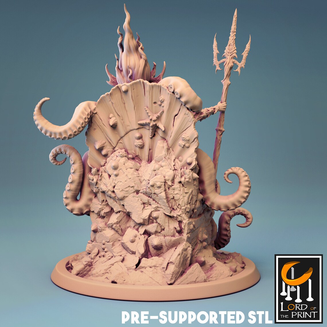 Naga Queen Premium 3D Printed Tabletop Miniatures 28mm 32mm | Etsy