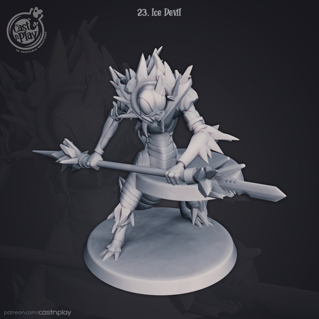 Bug Warrior | Premium 3D Printed Fantasy Tabletop Miniatures 28mm 32mm ...